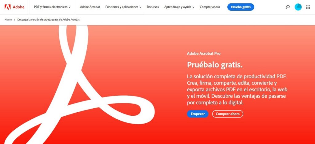 Qué es Adobe Acrobat para que sirve y cómo probarlo gratis