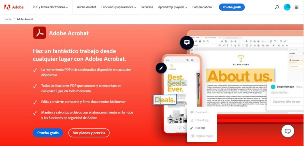Qué es Adobe Acrobat para que sirve y cómo probarlo gratis